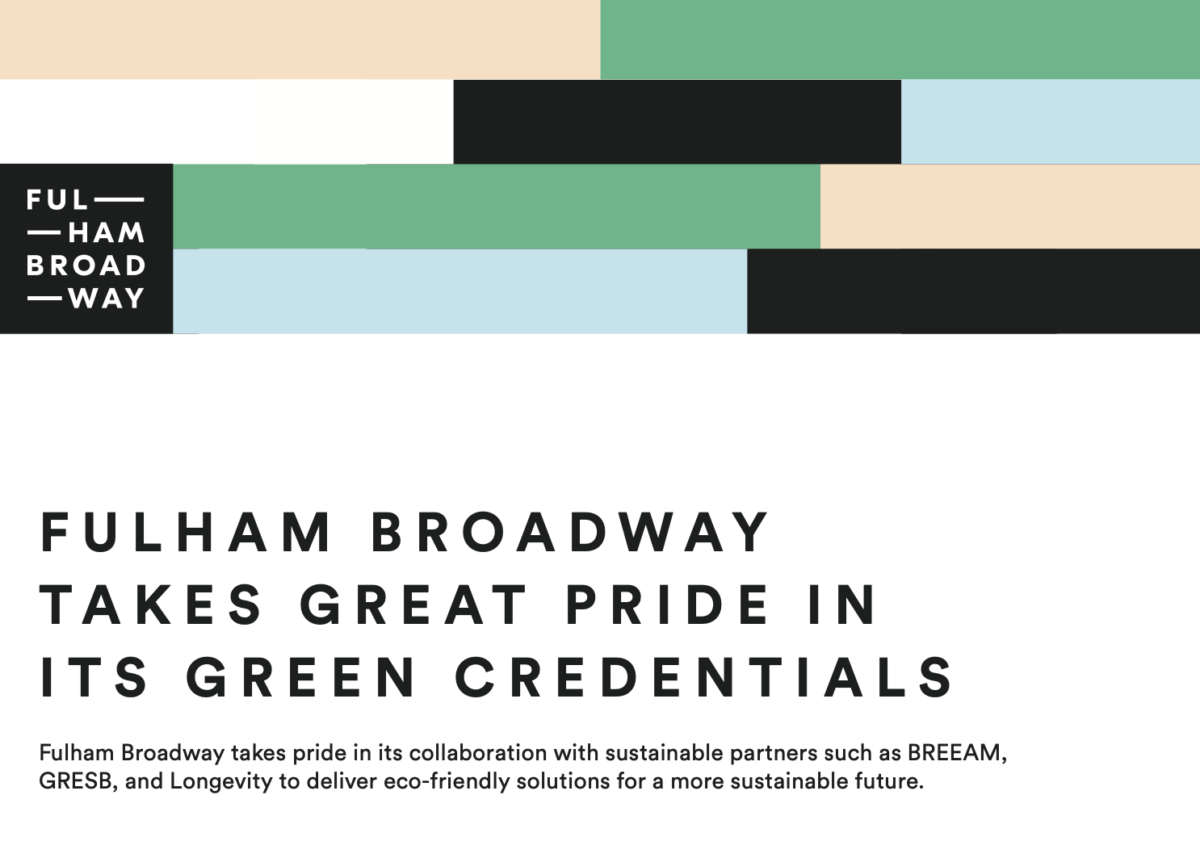 Sustainability - Fulham Broadway